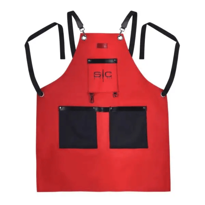 Stylecraft Red Apron – AlamoBarber.com