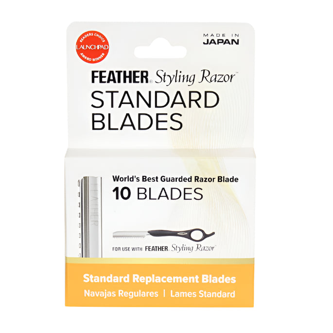 Feather Styling Razor Standard Blades – AlamoBarber.com
