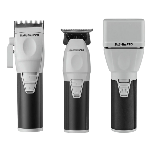 BaBylissPRO CoreFX Clipper + Trimmer + Double Foil Shaver Trio ...