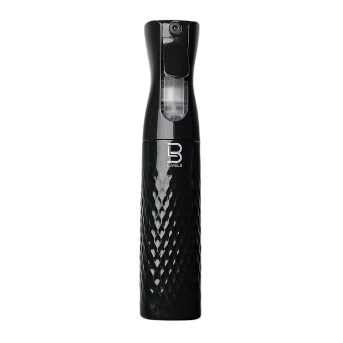 Level3 Beveled Spray Bottle - Black – AlamoBarber.com