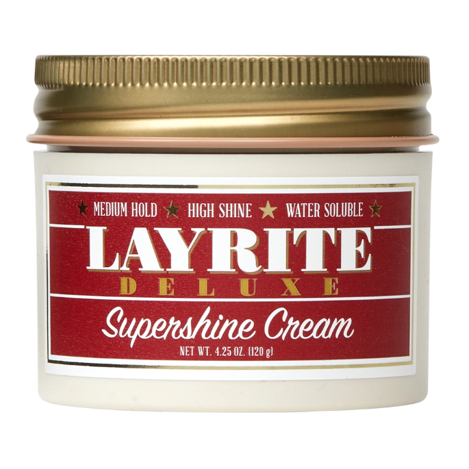 Layrite Deluxe Supershine Cream 4.25oz – AlamoBarber.com