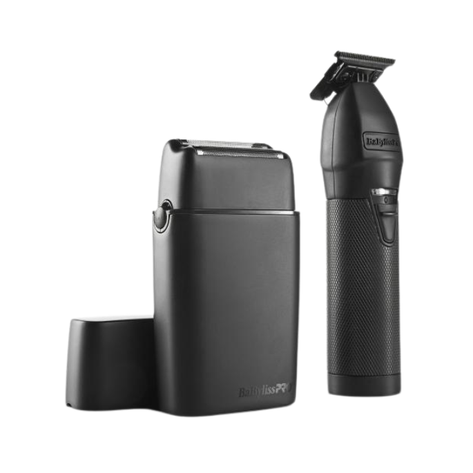 BaBylissPRO LimitedFX Matte Black Trimmer and Shaver Combo ...